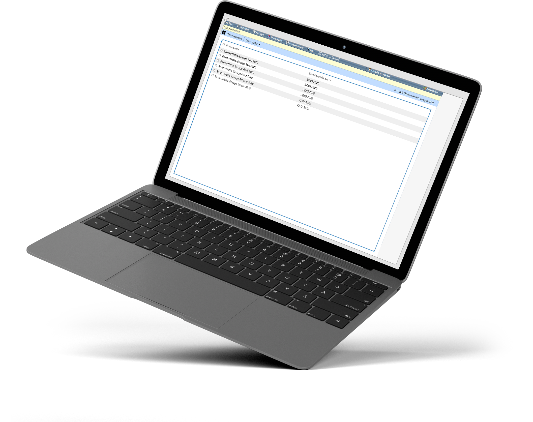 Lohnnachweis komplett digital - Pradtke GmbH